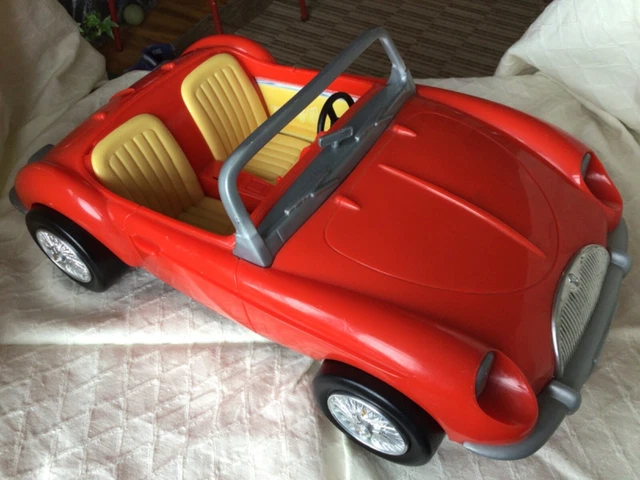 VINTAGE 1998 ~ MATTEL BARBIE RED FERRARI GTS Convertible. £9.50 ...