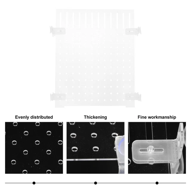 ACRYLIC AQUARIUM DIVIDER Fish Tank Transparent Isolation Board ...