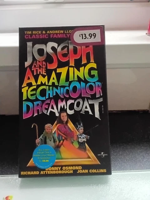 JOSEPH AND THE Amazing Technicolor Dreamcoat (VHS/S, 1999) £0.99 ...