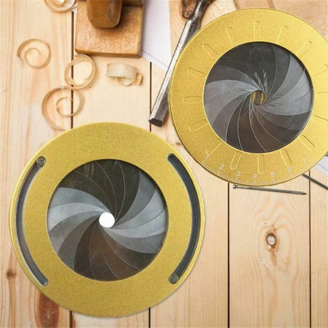 ADJUSTABLE CIRCLE DRAWING Construction Template Measuring Carpentry 
