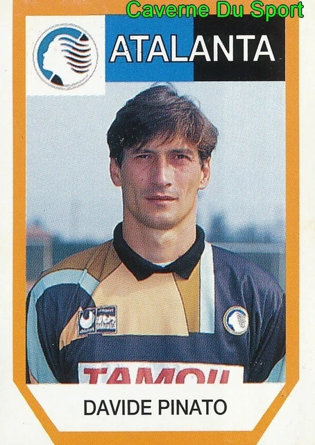 002 DAVIDE PINATO Italia Atalanta Figurine Sticker Calcio 94 Euroflash ...