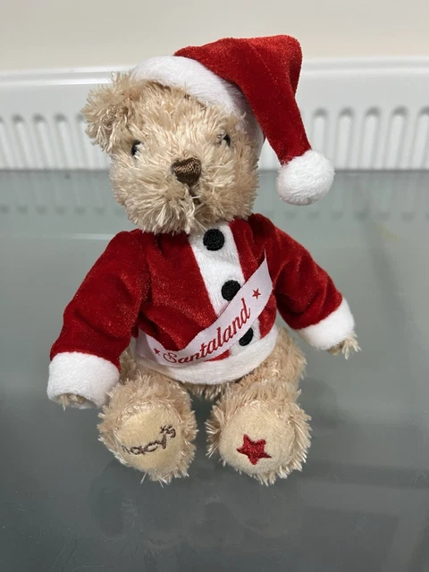 MACEY’S NEW YORK Gund Santaland Santa Teddy Bear Small Plush Toy £16.15 ...