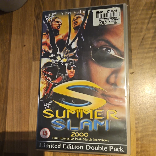 WWE / WWF - VHS Double Pack: Summer Slam 2000 & Mayhem in Manchester £ ...