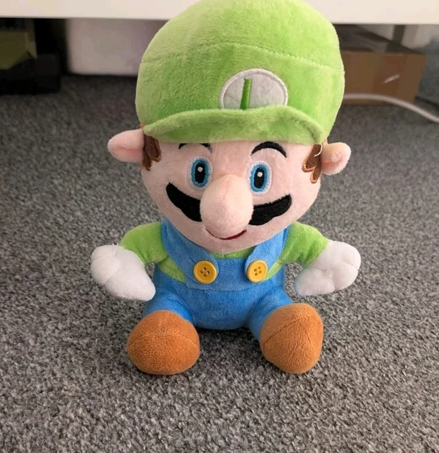 SUPER MARIO BROS Luigi Plush Soft Toy VGC Nintendo £6.00 - PicClick UK