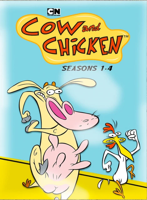 (ALL FOUR SERIES) Cow And Chicken complete series us DVD new sealed $39 ...