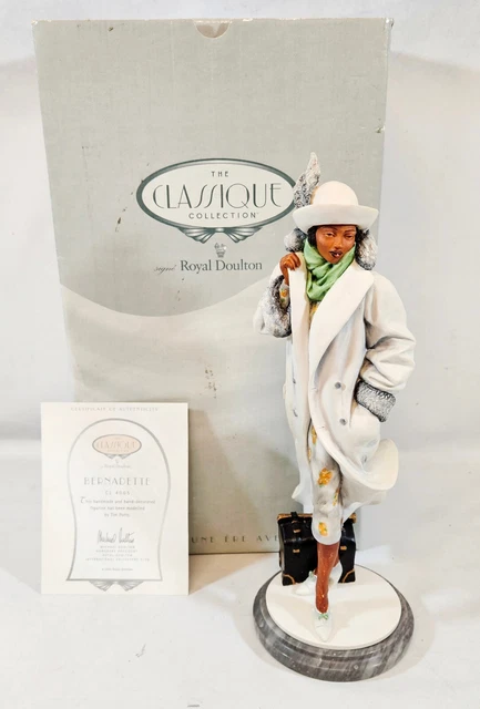 ROYAL DOULTON CLASSIQUE Collection, Bernadette, Certificate, Boxed ...