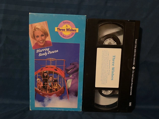 BARNEY & THE Backyard Gang Three Wishes Starring Sandy Duncan VHS Tape ...