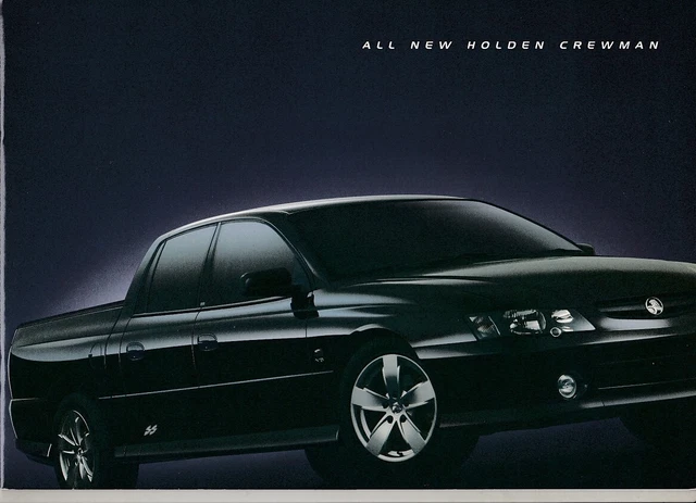 2003 HOLDEN VY CREWMAN UTE SERIES II COMMODORE 20 Page Prestige Brochure S & SS $34.95 - PicClick AU