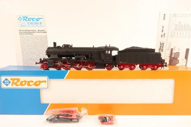 ROCO 43218 DAMPFLOK mit Tender BR 18 137 der DRG neuw. in OVP #E3 EUR ...