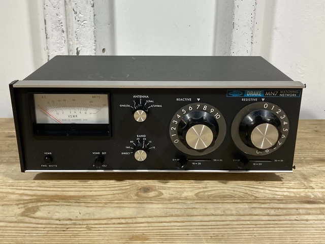 TUNER D'ANTENNE RÉSEAU de correspondance radio amateur Drake MN7 EUR ...
