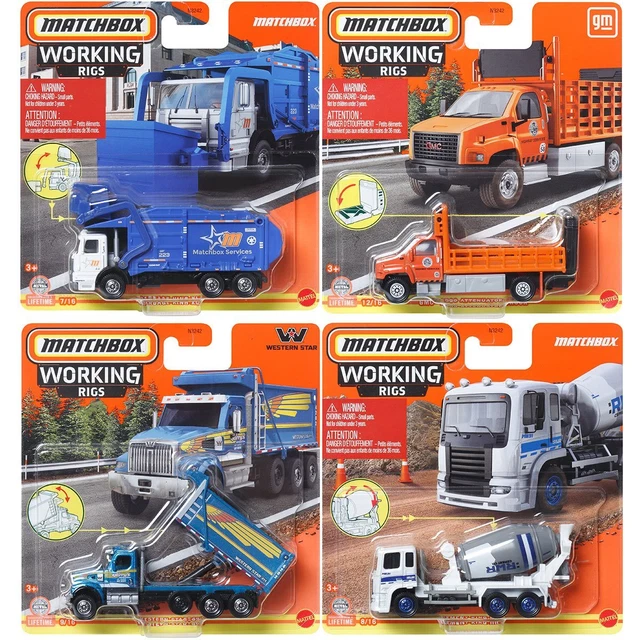MATCHBOX REAL WORKING Rigs 2024 Wave 2 EUR 14,53 - PicClick FR