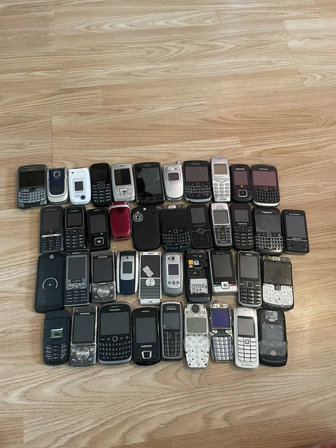 LOTTO DI LAVORO 42x telefoni cellulari misti non testati Joblot ...