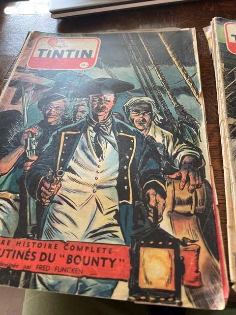 TIM UND STRUPPI Tintin 7 Hefte 1954/55 herge jacobs geaton EUR 1,00 ...