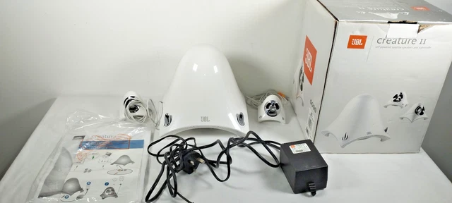 JBL CREATURE SPEAKER System (FAULTY =POWERS UP BUT NO SOUND ) AC ...