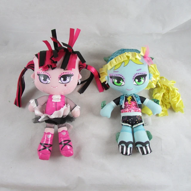 Monster High Draculaura And Lagoona Freaky And Fabulous Soft Stuffed 10