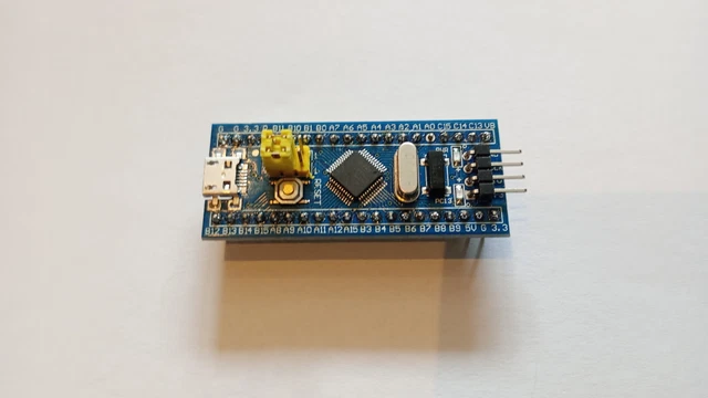 PRE-SOLDERED/TESTED STM32F103C8T6 ARM STM32 Micro USB Bluepill Board UK ...