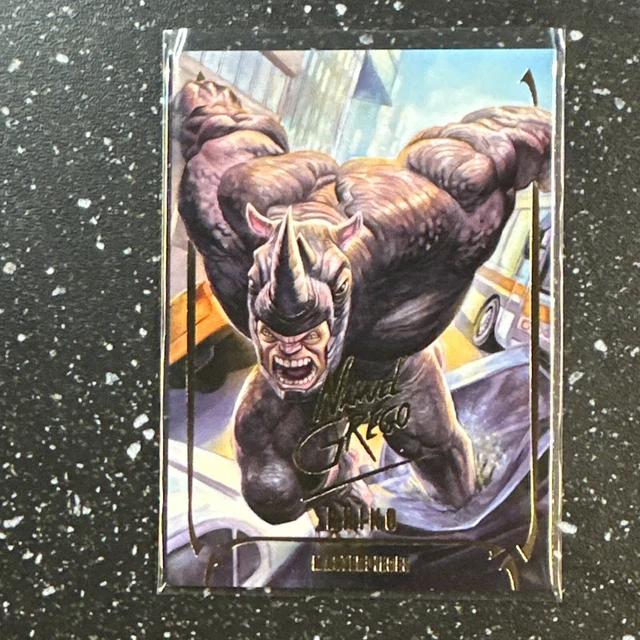 2024 MARVEL MASTERPIECES Nahuel Grego Gold Signature #25 Rhino £17.94 ...