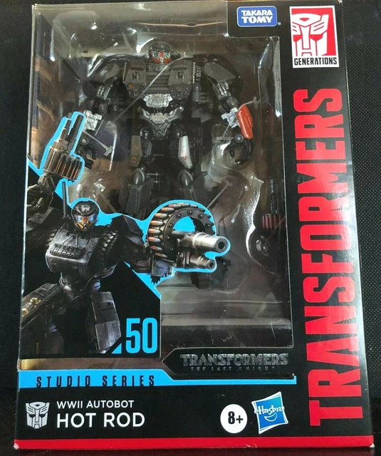 HASBRO TRANSFORMER GENERATIONS STUDIO SERIES 50 WWll AUTOBOT HOT ROD £ ...