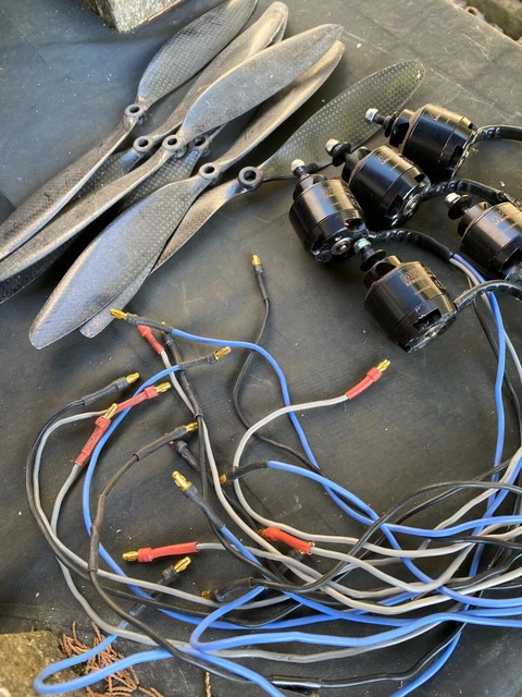 MK3638 MIKROKOPTER MULTI-ROTOR Heavy Lift Motors x6 and Carbon ...