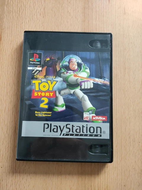 DISNEY TOY STORY 2 Buzz Lightyear To The Rescue PS1 Playstation ONE ...