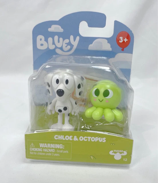 BLUEY STORY STARTERS Pack Figure Grannies Bingo & Grabber 2.5" Toy TV ...