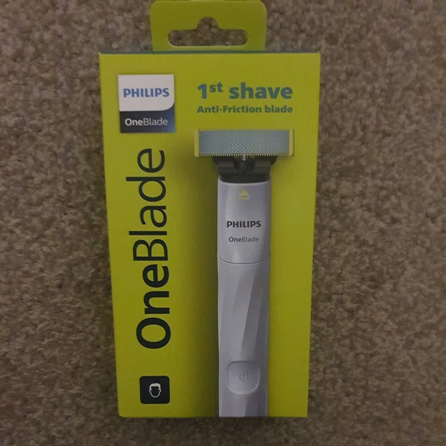 PHILIPS ONEBLADE FIRST Shave with Anti-Friction Blade – QP1324/20 £19. ...