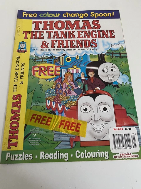 VINTAGE THOMAS THE Tank Engine & Friends Magazine 1999 Issue 304 Marvel ...