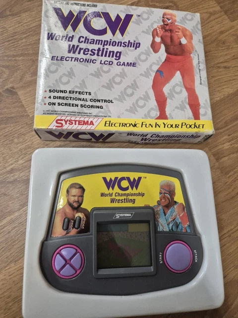 SYSTEMA WCW WORLD Championship Wrestling LCD Electronic Game - Boxed ...