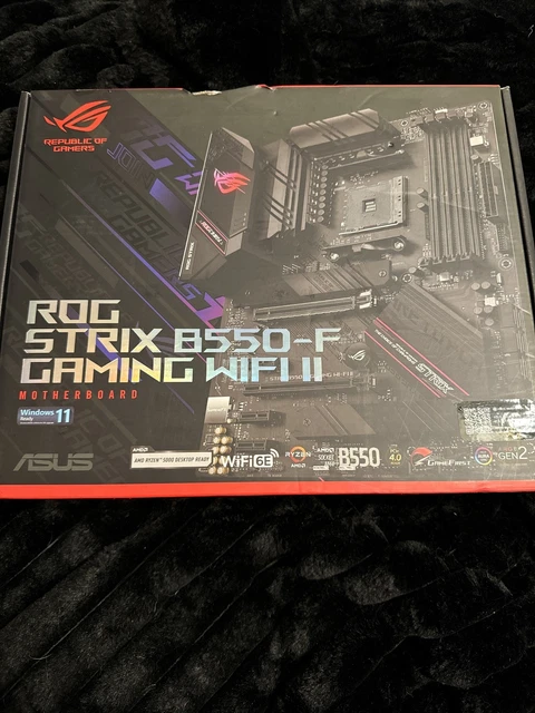ASUS ROG STRIX B550-F GAMING WIFI II AM4 Advanced Micro Devices SATA 6 ...