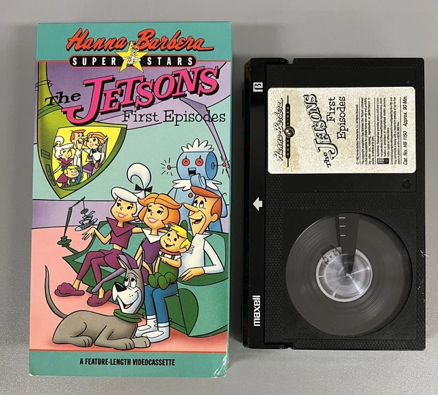 THE JETSONS FIRST Episodes Betamax Tape Hanna-Barbera Super Stars 1989 ...