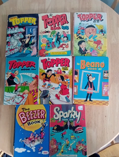 TOPPER ANNUALS JOB Lot Plus Beezer/Sparky/Beano X8 EUR 5,86 - PicClick IT