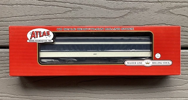 ATLAS 1/87 HO Cn Canadian National Paired Window Coach Car Rd #4987 Nib ...