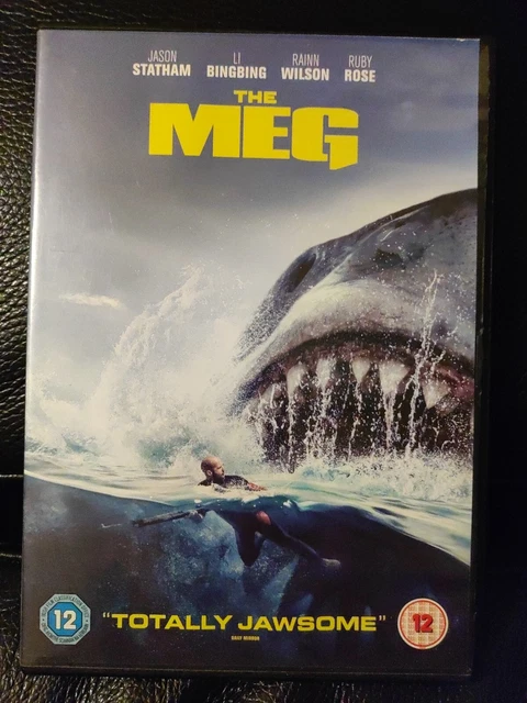 THE MEG DVD - Jason Statham, Rainn Wilson, "Totally Jawsome", vgc EUR 2 ...
