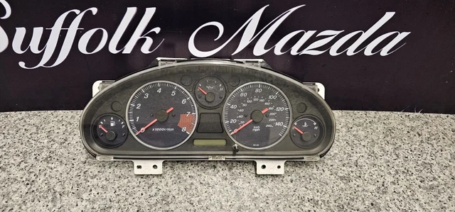 MAZDA MX5 SPEEDO Pod / Gauges - 10Ae 10Th Anniversary - Red Needle ...