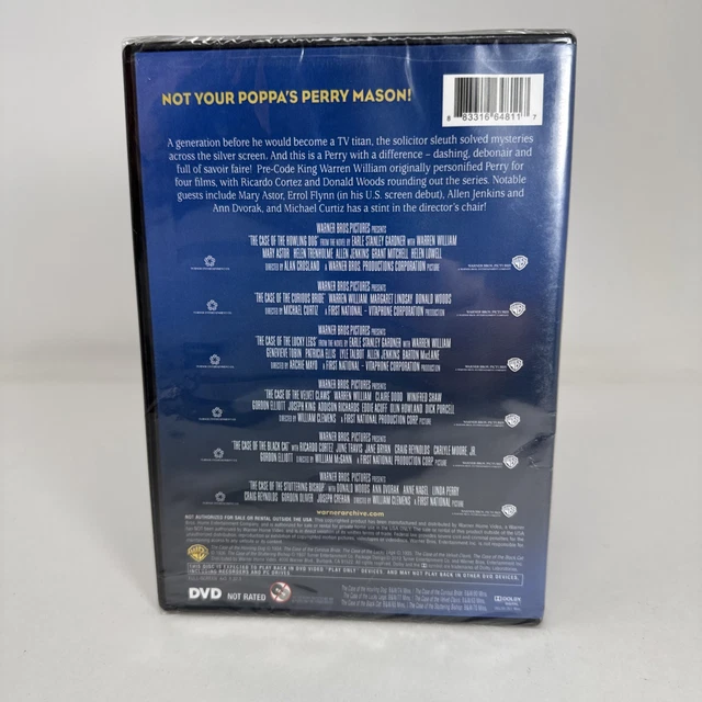 PERRY MASON: THE Original Warner Bros. Movies Collection [New DVD] Full Frame, EUR 18,89 ...