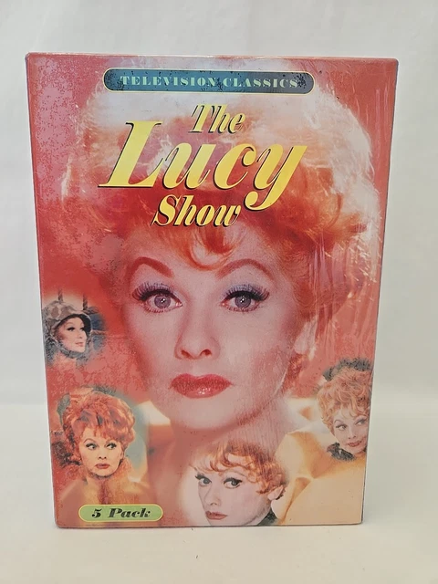 THE LUCY SHOW Lucille Ball Vintage 5 VHS Tape Set-Five Hours 1998 New ...