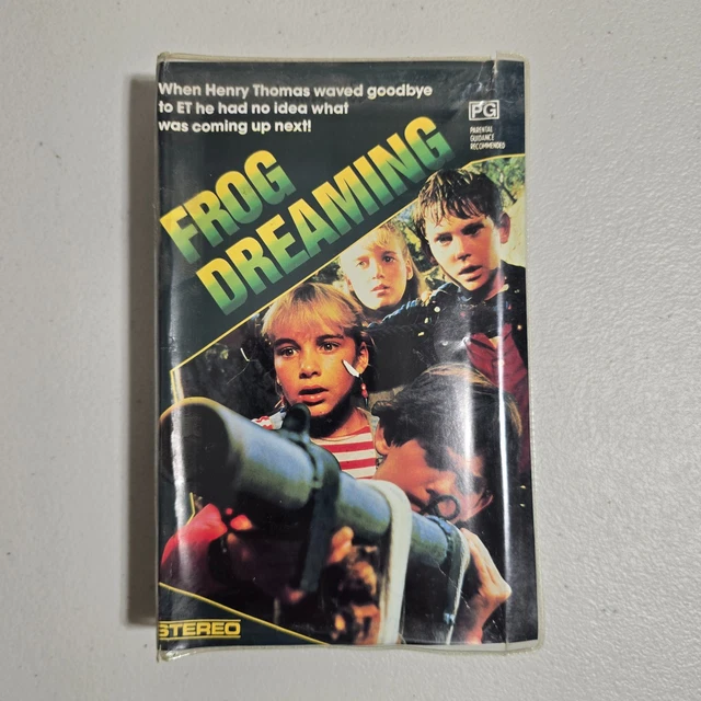 FROG DREAMING - VHS Clam Shell $24.95 - PicClick AU