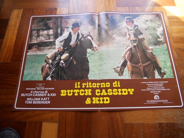 FOTOBUSTA IL RITORNO DI BUTCH CASSIDY & KID 1979 R. Lester, Tom ...