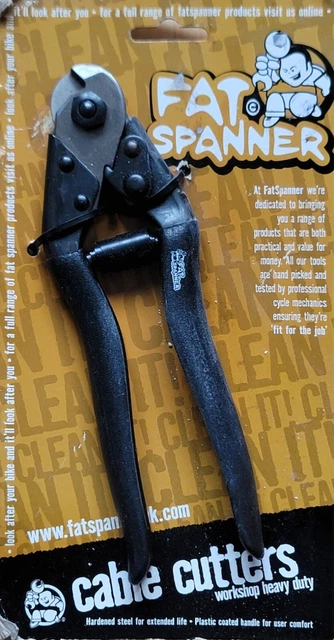 FAT SPANNER HEAVY Duty Cable Cutters Brake & Gear Steel Bike Tool £26. ...