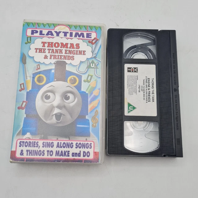 THOMAS THE TANK Engine & Friends Vhs Video - Playtime / Things To Make ...