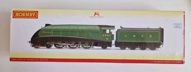 HORNBY R3630 LNER A4 Class Steam Locomotive 'Woodcock' 4493 OO GAUGE ...
