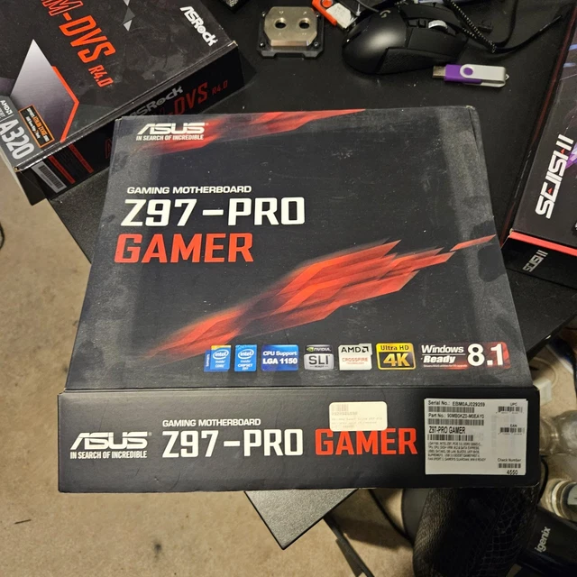 ASUS Z97-PRO GAMER, LGA 1150/Socket H3, Intel (90MB0KZ0-M0EAY0 ...