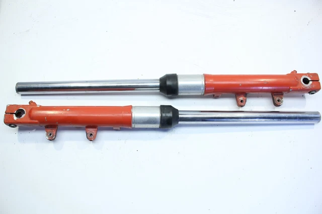 MOTO GUZZI V 35 Longeron Fourche Li + Re Fork Tube Plongeant Legs Imola ...