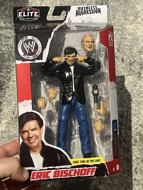 WWF / WWE Eric Bischoff Ruthless Aggression Elite New & Sealed Action ...