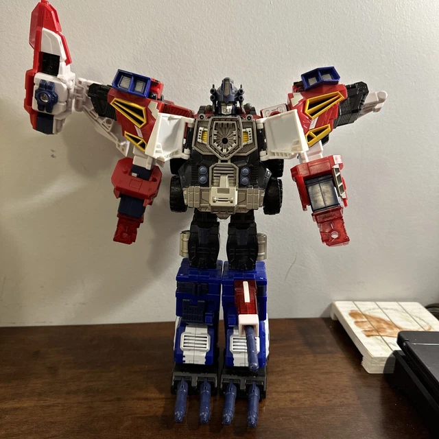 TRANSFORMERS ENERGON OPTIMUS Prime and Wing Saber 2004 « LIRE » EUR 9 ...