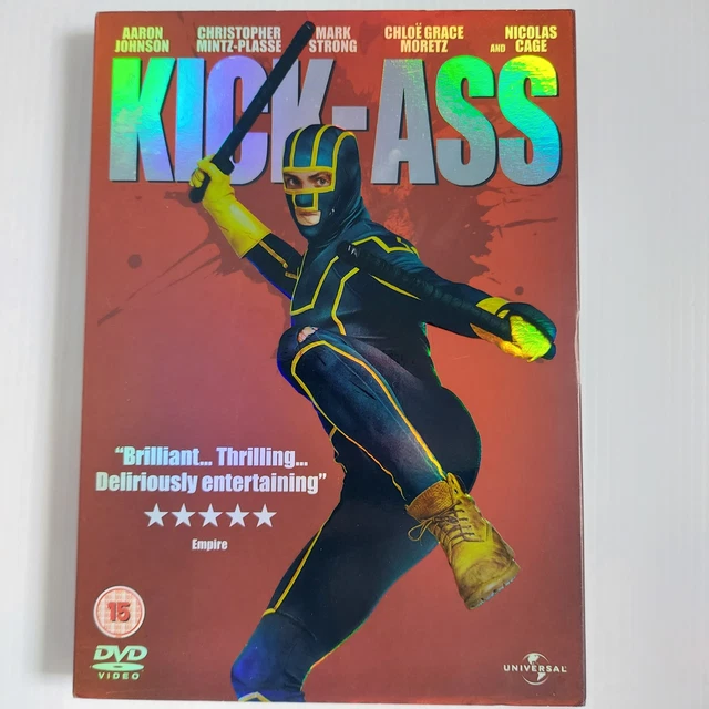 KICK-ASS & KICK-ASS 2 DVD Movie Collection Double Pack Action Comedy ...
