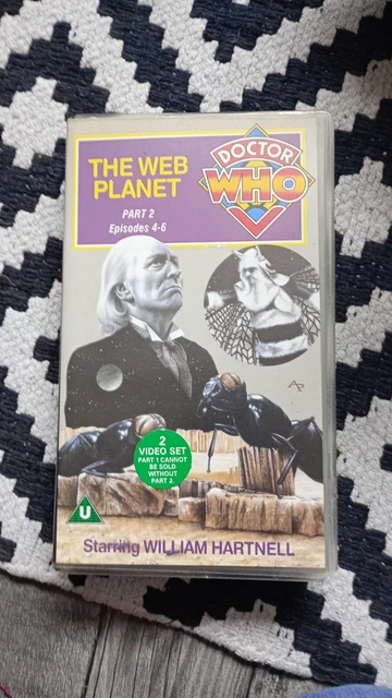 DOCTOR WHO THE Web Planet Part Two VHS £0.99 - PicClick UK
