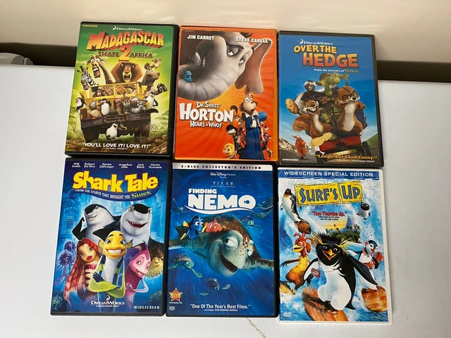 ANIMATED FAMILY DVD Lot! 6 Classics Favorites For All Ages! Disney ...