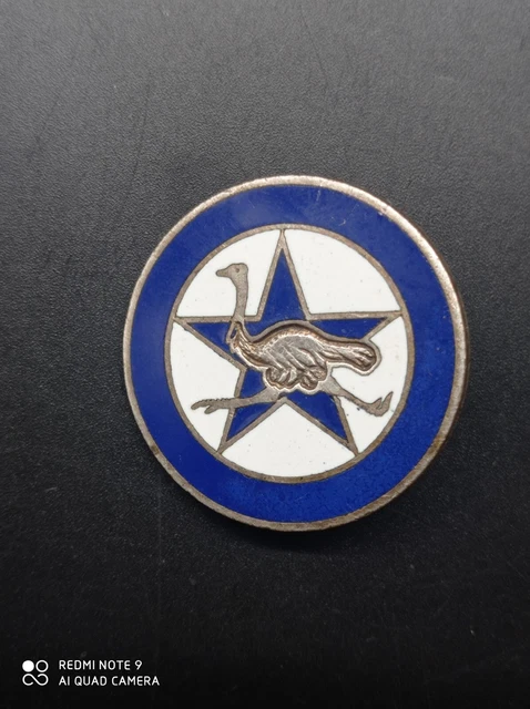 INSIGNE MILITAIRE 4 REI Cie Portée /2 Rgt étranger d'infanterie ...