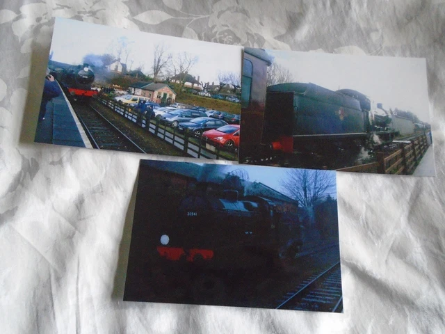 3 6X4 PHOTOS of Steam Loco 30541 at Great Central Railway, Loughborough ...